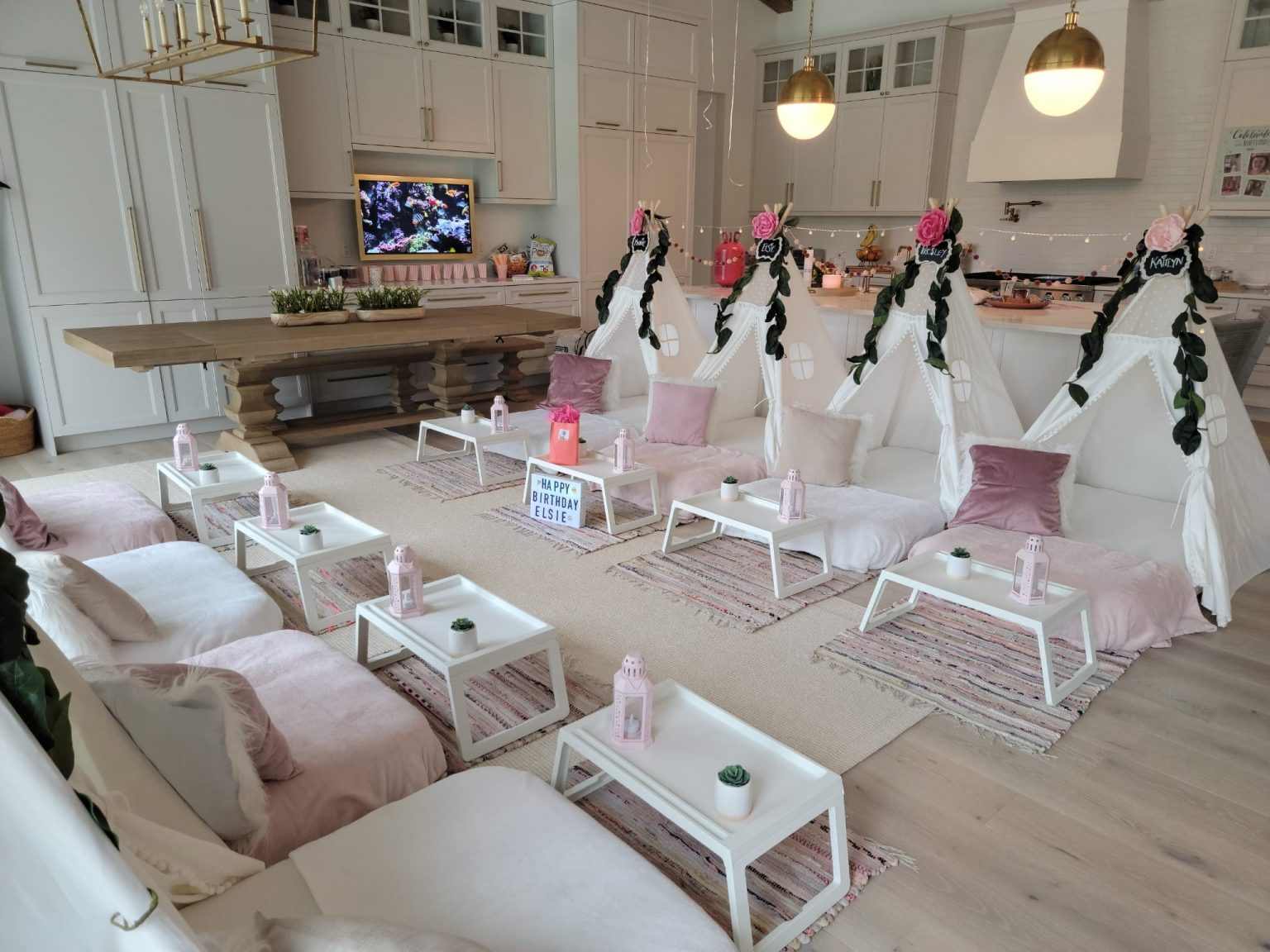 BOHO Chic ⋆ The Pretty Sleepover - Slumber Party Rentals In Pembroke ...